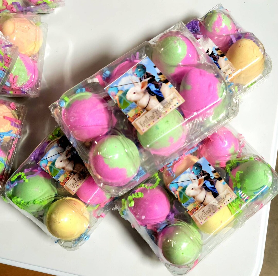 6pk Easter Egg Pack, Alternative to Hard Boiled Eggs, Easter Basket - Etsy