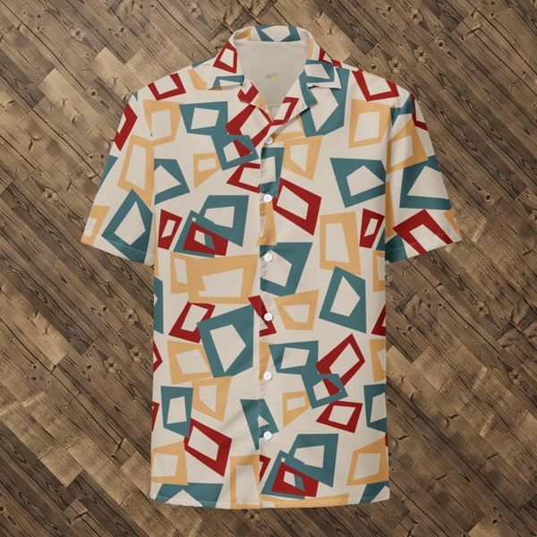 Mid Century Modern Hawaiian Shirts - Etsy
