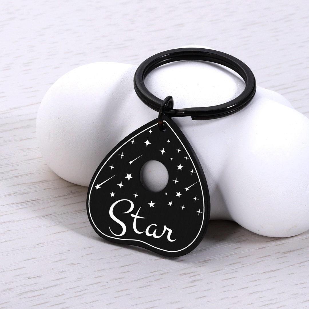 Cute Shooting Star Dog Tag, Comet Dog Name Tag, Night Sky Pet Tag ...