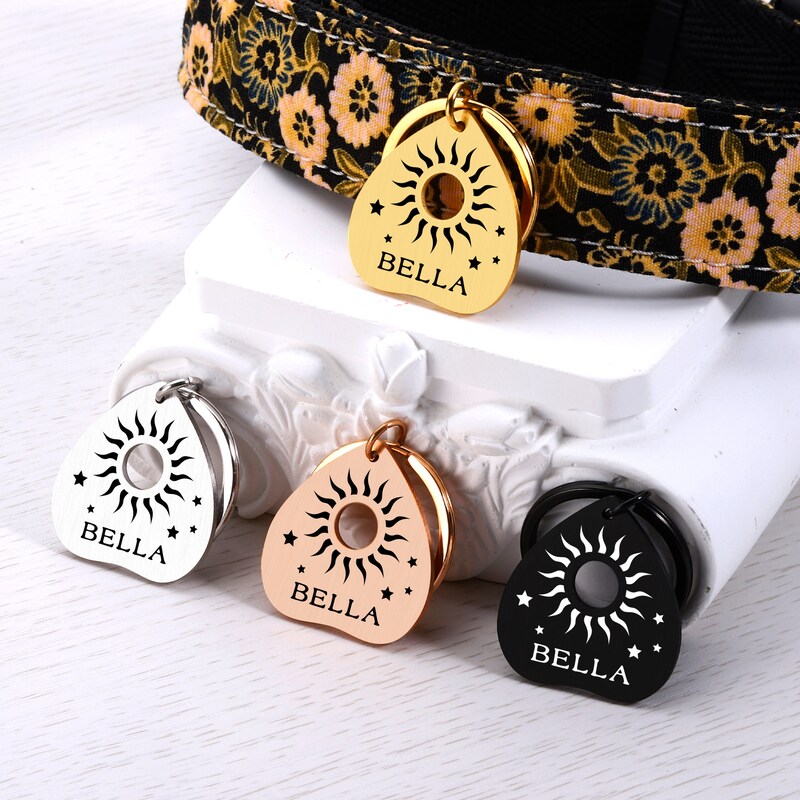 Dog Name Tags - Etsy