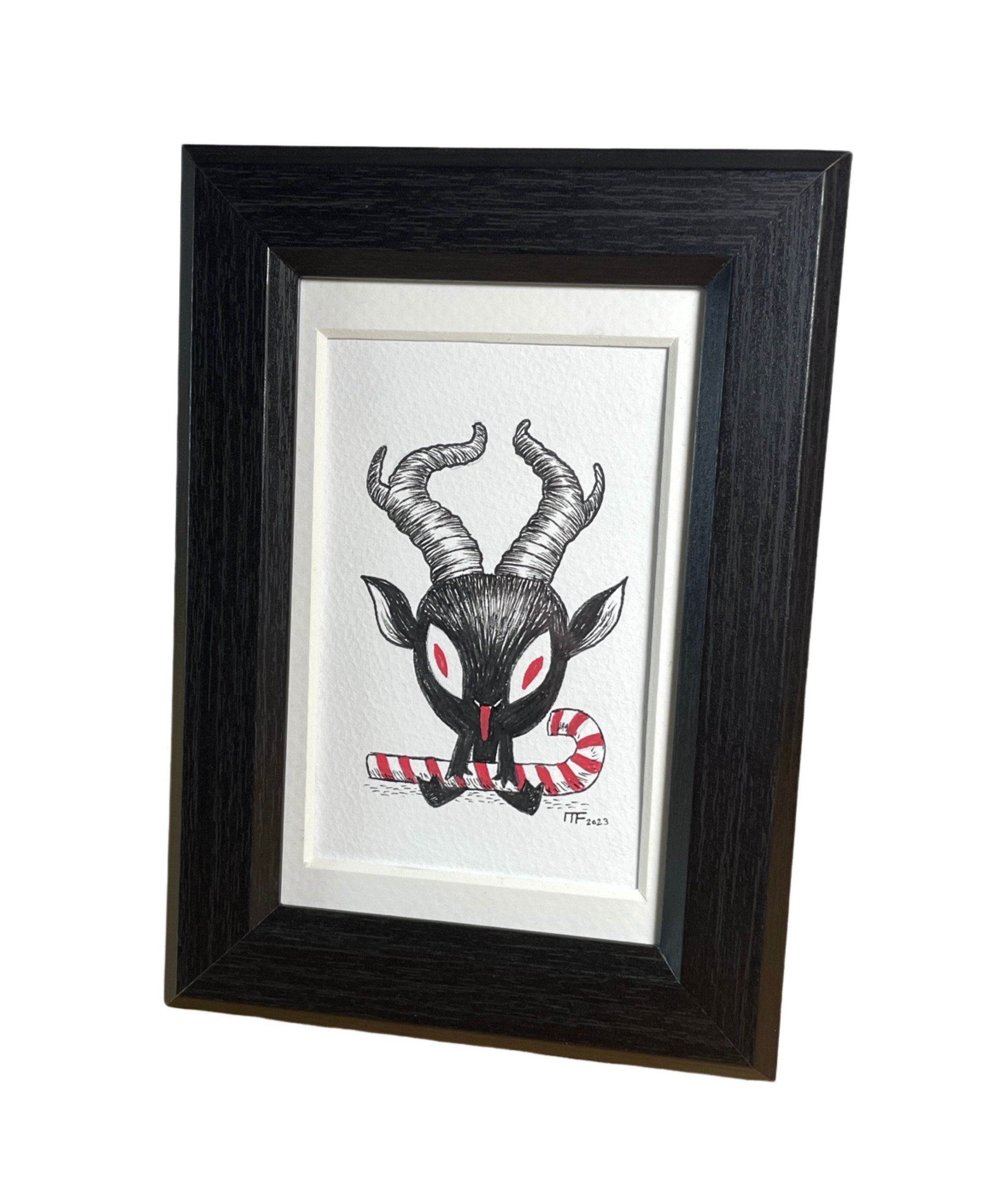 Krampus and His Candy Cane! - Etsy