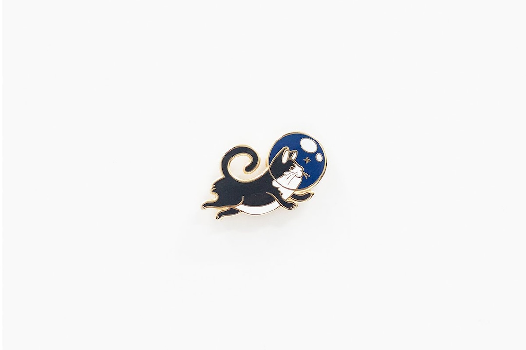 Space Cat Enamel Pin - Etsy