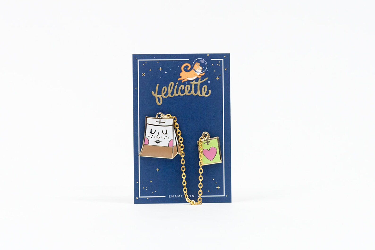 Tea Bag Enamel Pin - Etsy