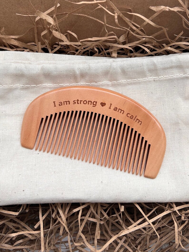 Birthing Comb, Labour Aid, Anti Anxiety Tool, Acupressure Comb, Wood ...