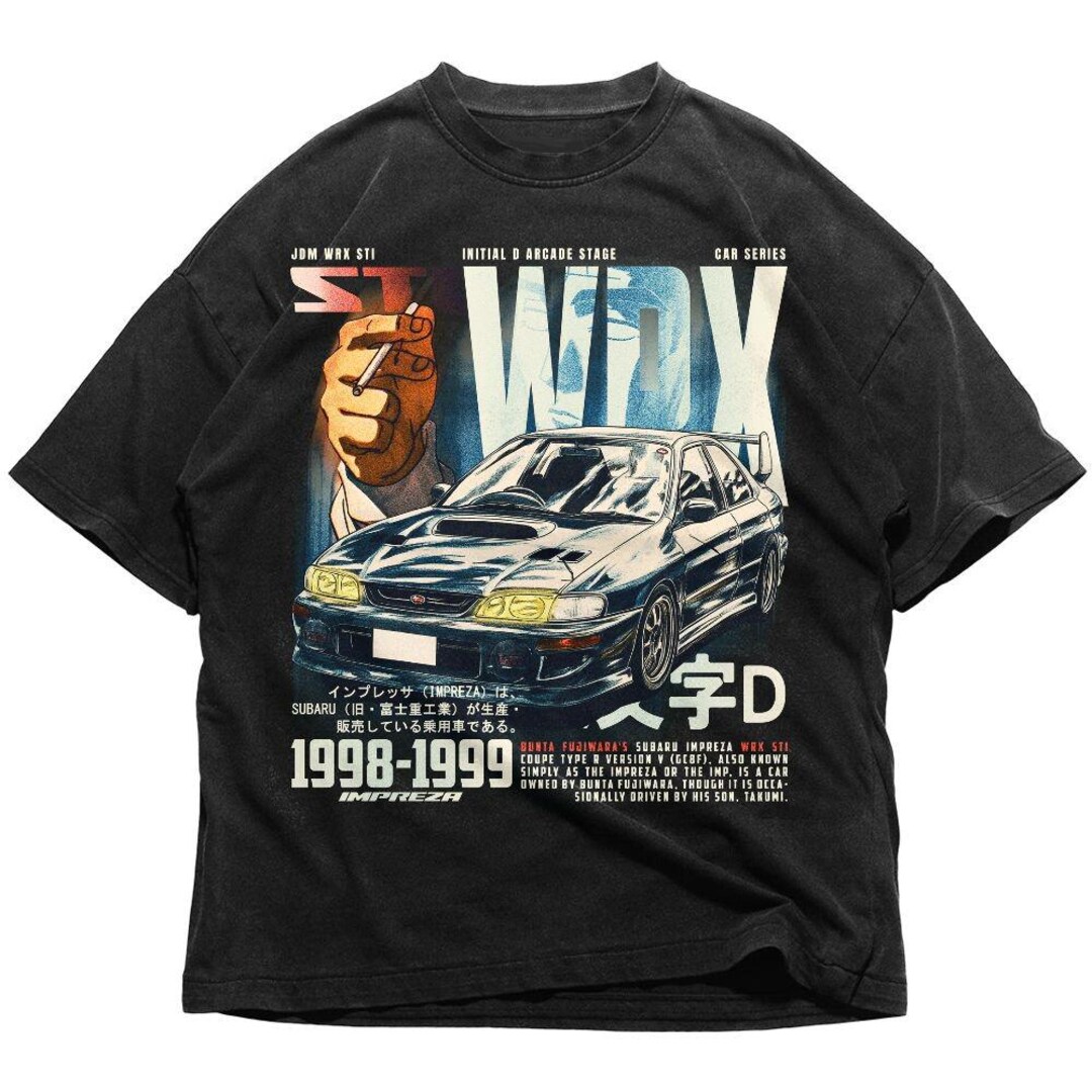 Nene Miles Legend Version V Japanese WRX JDM Shirt, Weird Tokyo Anime D ...