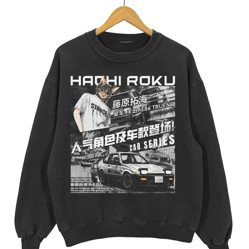 Nene Miles Racing Japanese Trueno Ae86 JDM Shirt, Weird Tokyo Anime D ...