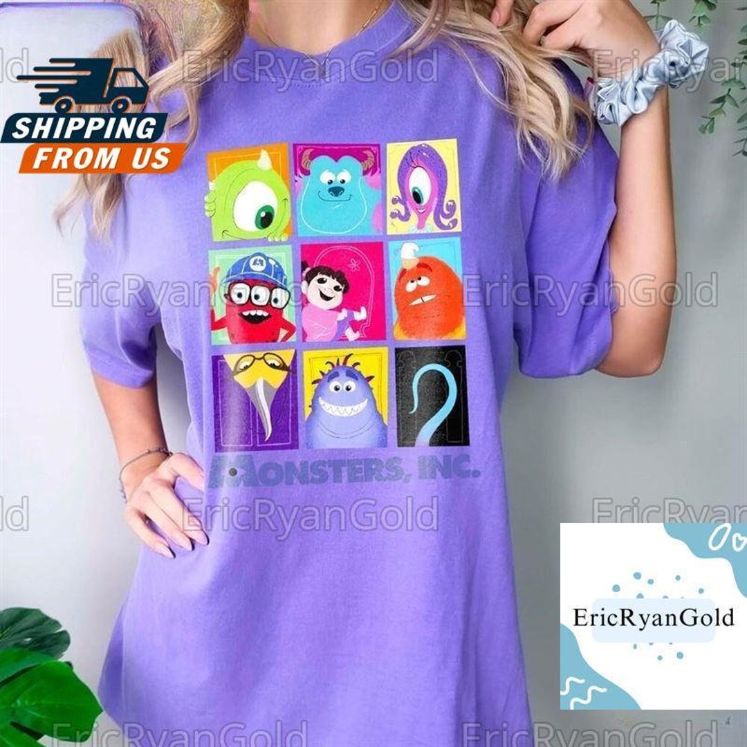 Halloween Monsters Inc Doors Characters T-shirt, Mike Sully Hoodie, Monsters University T Shirt ...