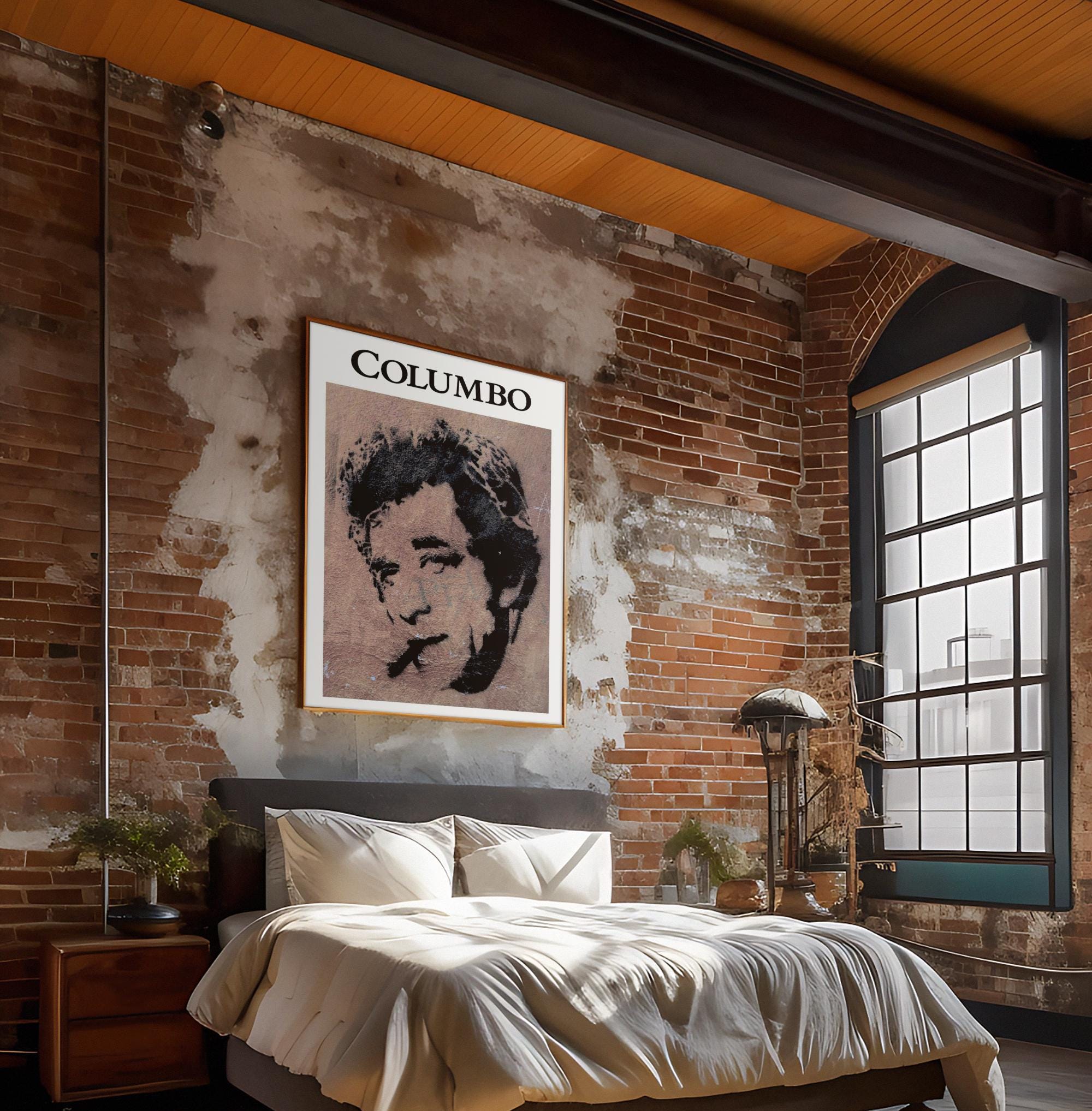 Columbo TV Show Poster, Matte Vertical Posters for Fans, 1970s ...