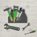 TOOLS Clipart Design, Carpenter Repairman Home Repairs, Hammer, Saw ...