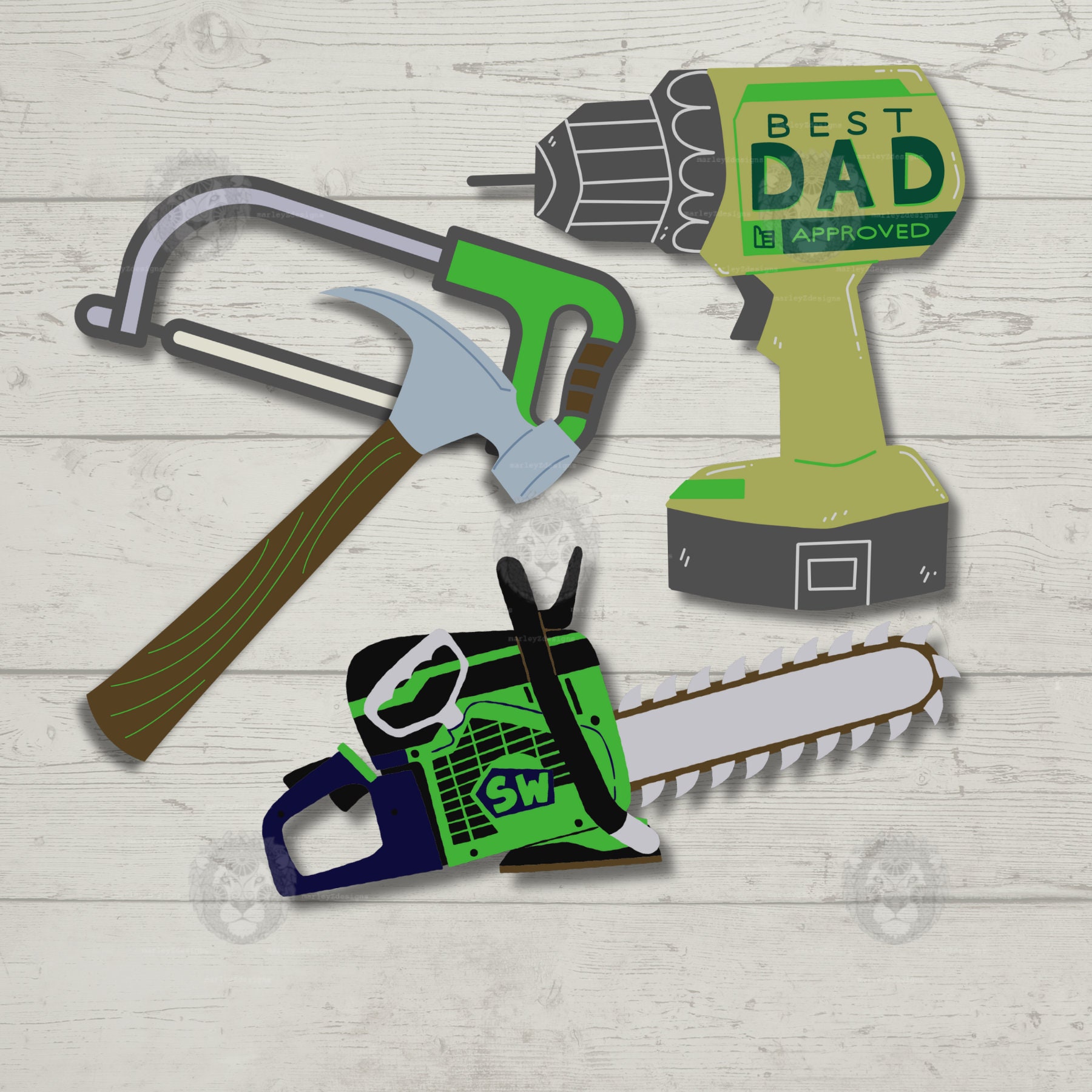 TOOLS Clipart Design, Carpenter Repairman Home Repairs, Hammer, Saw ...