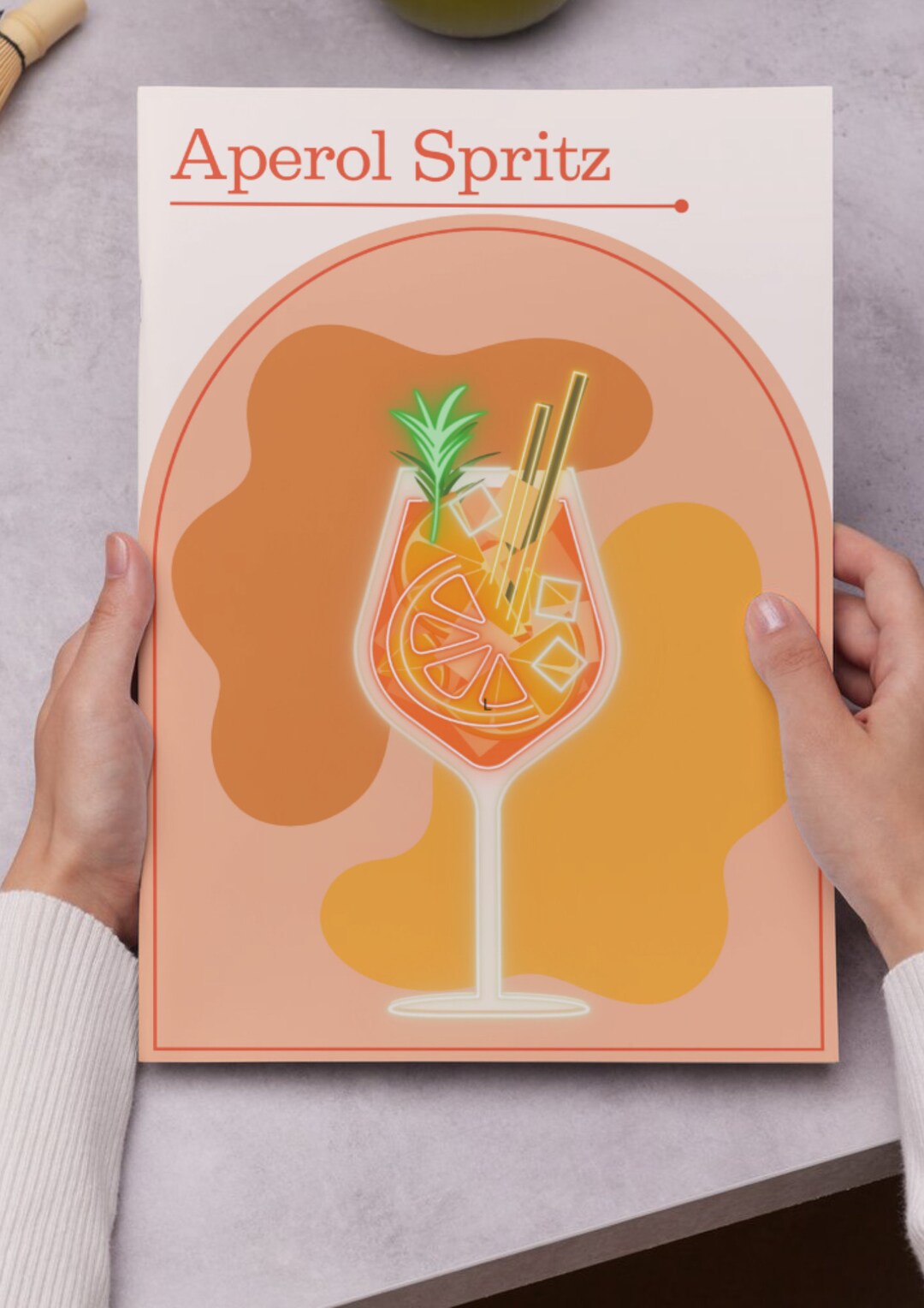 Aperol Spritz Retro Poster - Etsy