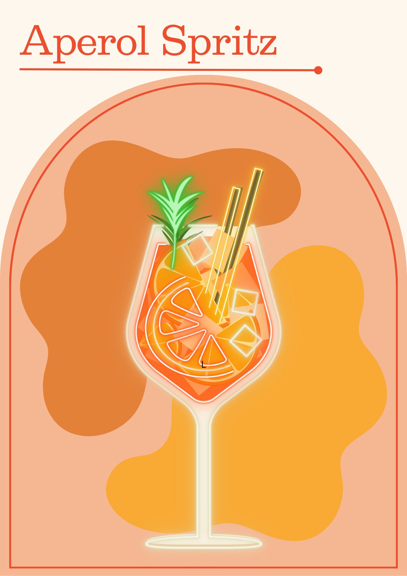 Aperol Spritz Retro Poster - Etsy