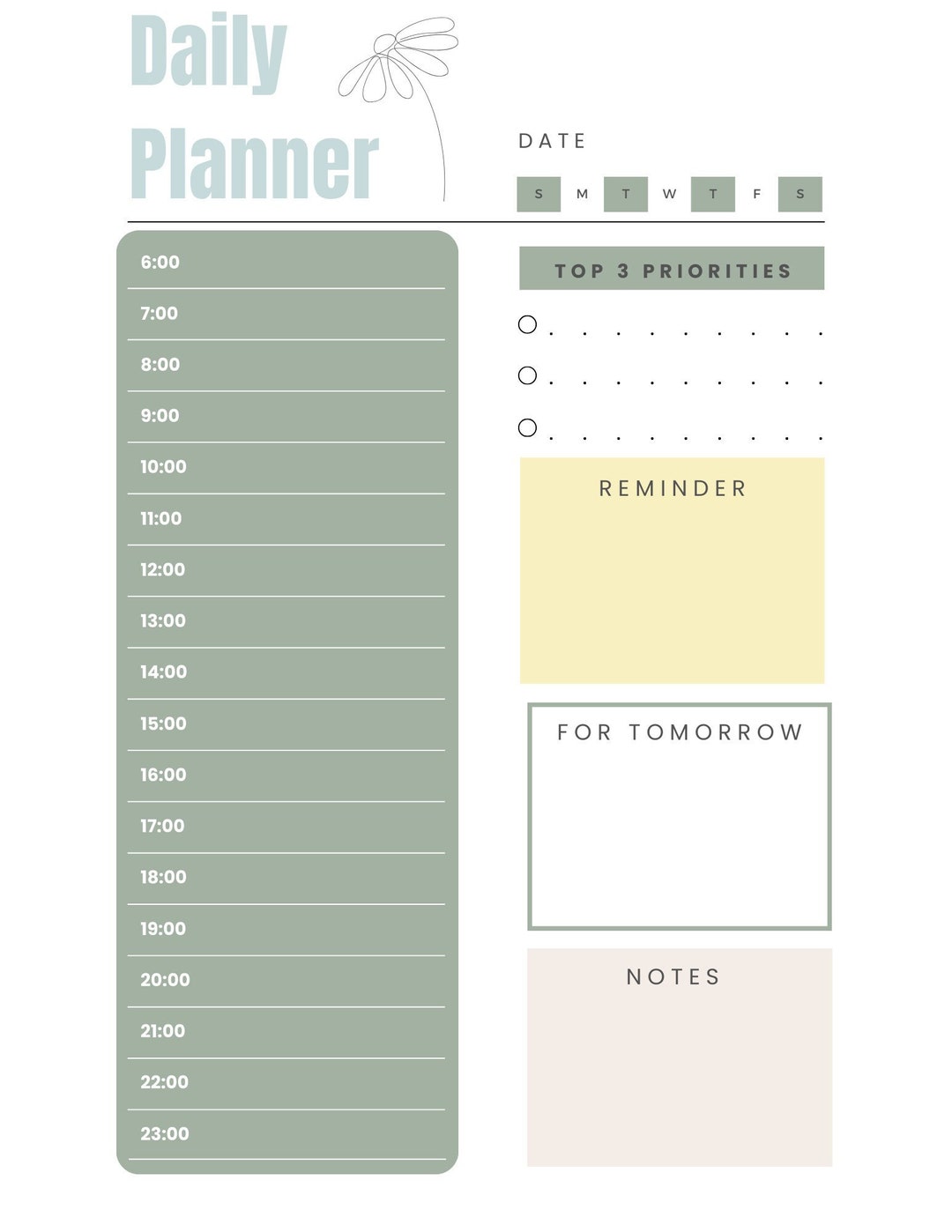 Daily Planner: Organize Tasks, Set Goals, Boost Productivity, and ...