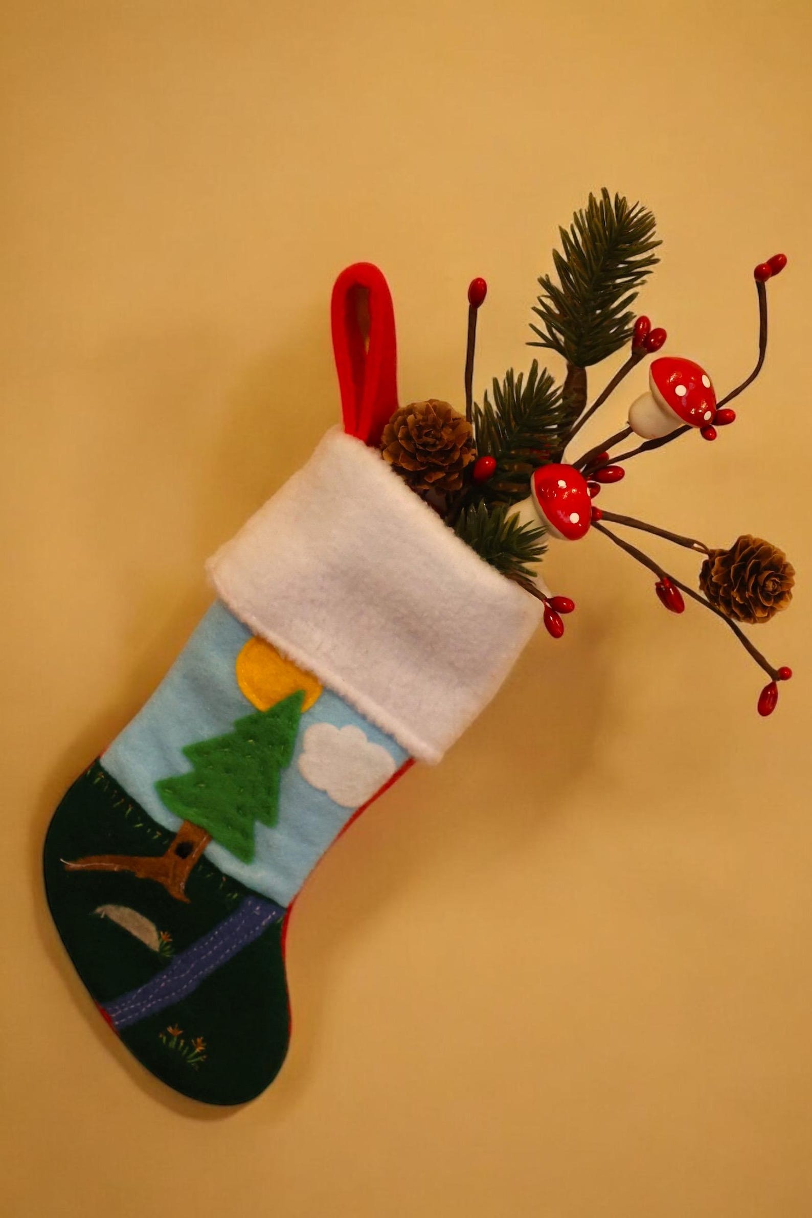 Hiking Outdoor Christmas Stocking - Etsy
