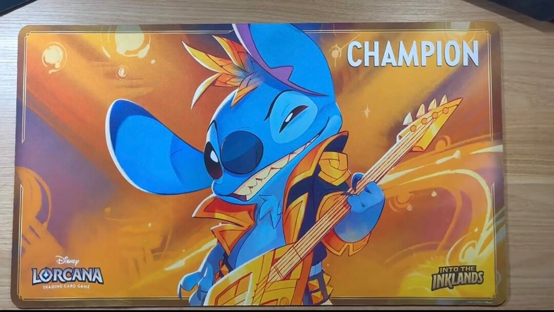 Lorcana Stitch Playmat / Cinderella / Rapunzel / Ursula / Simba ...