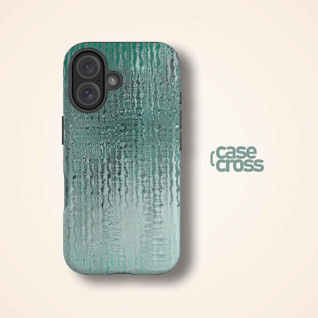 SHATTERED GLASS TEXTURE Magsafe iPhone Case | iPhone 16 15 14 13 12 11 ...