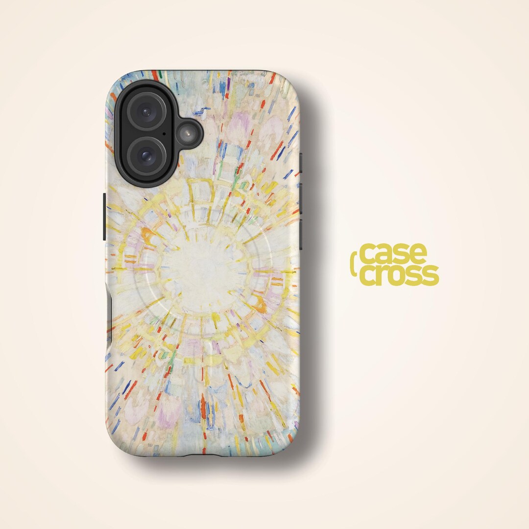 EDVARD MUNCH SOLELINTRO Magsafe iPhone Case iPhone 16 15 14 13 12 11 ...