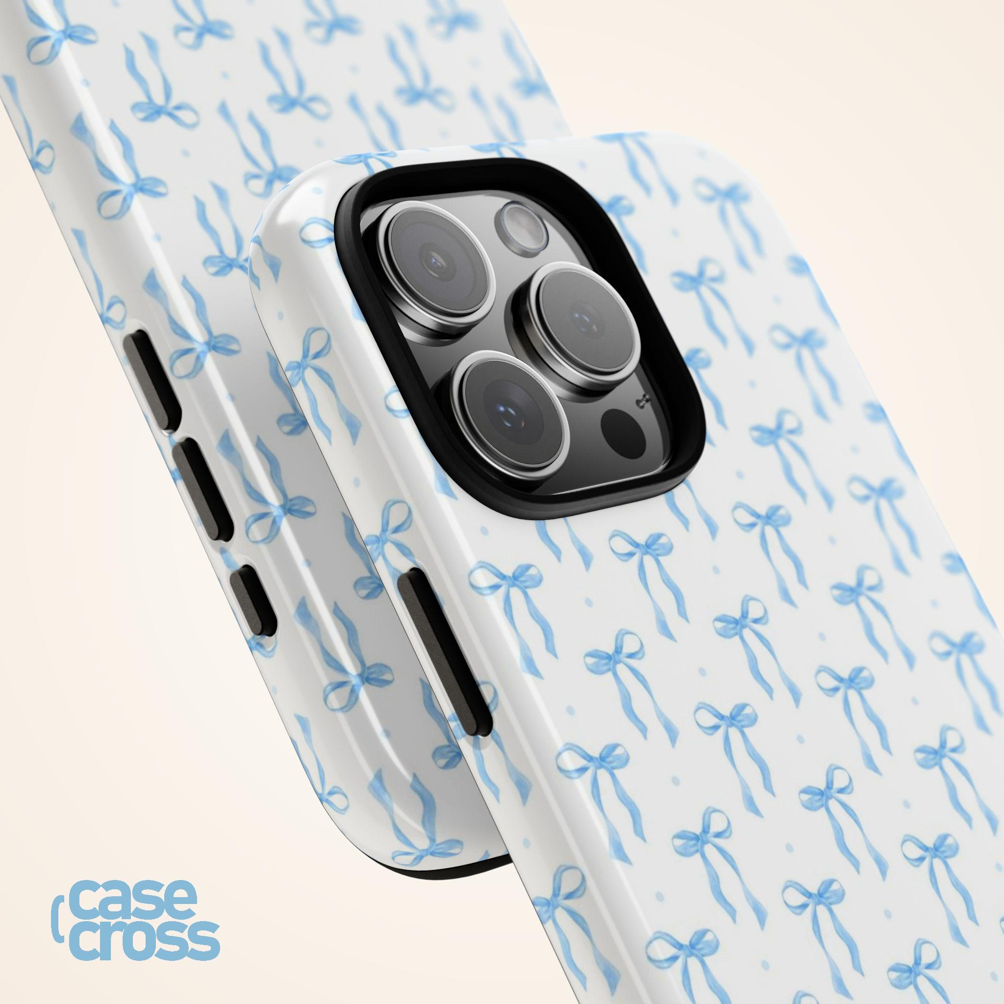 Blue Bows iPhone Case: Coquette Magsafe Compatible - Etsy