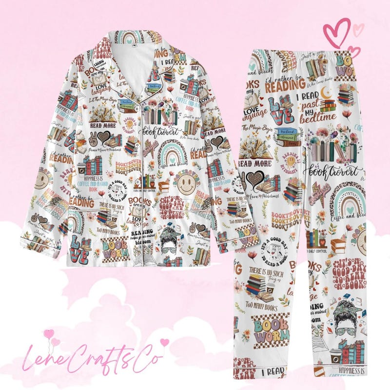 Book Pajamas - Etsy UK