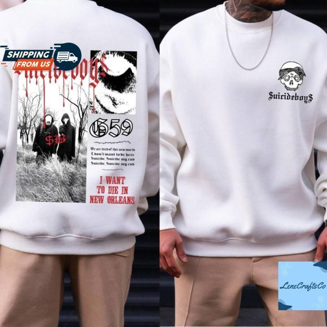 Suicideboys G59 Shirt, Rapper Hoodie, Scrim and Ruby Sweatshirt, Hip Hop Tshirt, Suicideboys ...