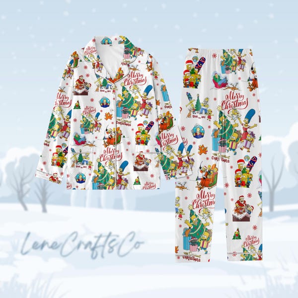 Simpsons Pajamas - Etsy