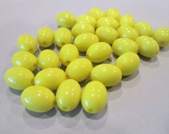 Oval Plastic Beads | Etsy