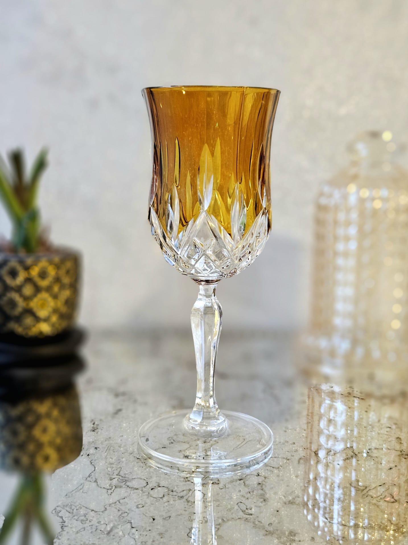 Italian RCR Crystal Wine Glass, Colorful Stemware, 160ml - Etsy