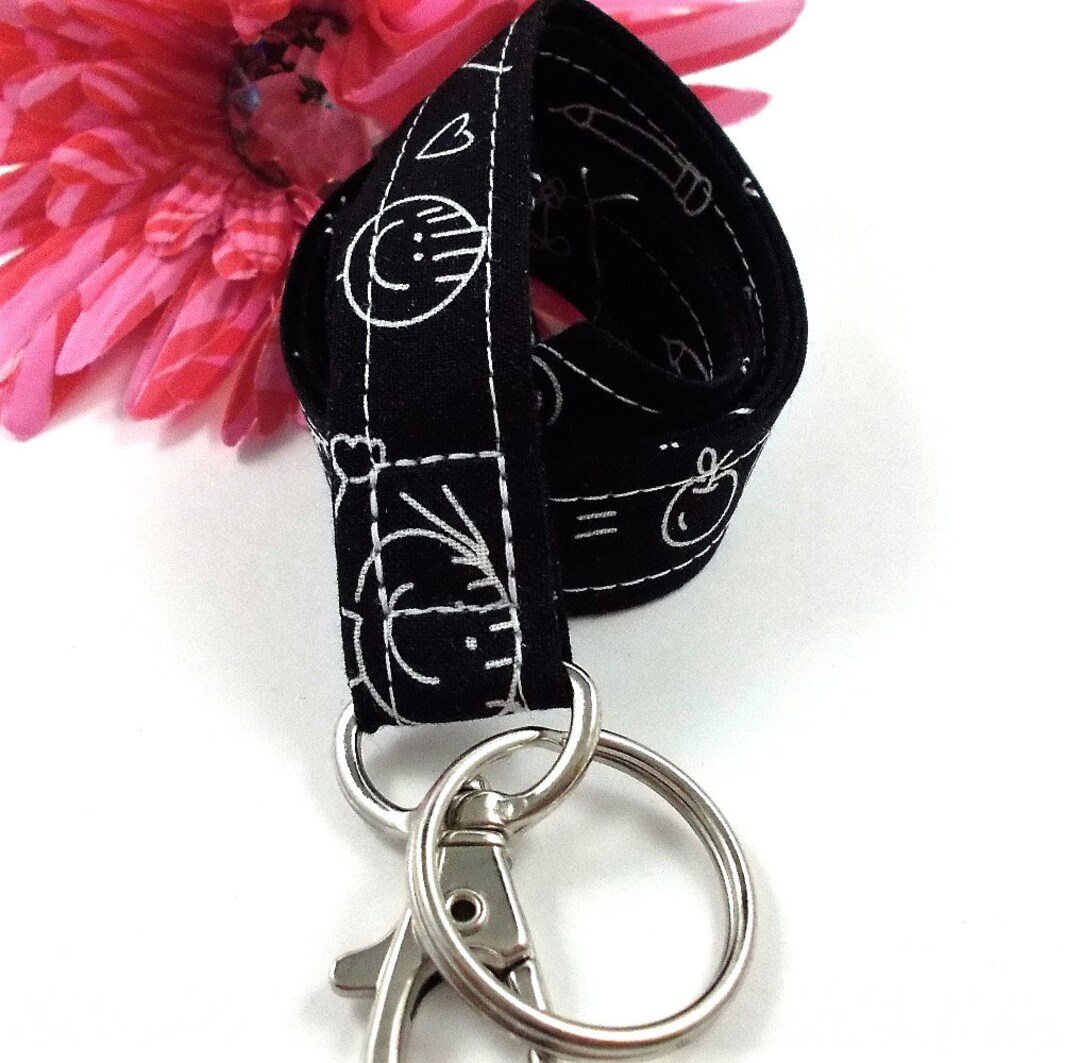 Teacher Lanyard With Id Holder, Back to School, Preschool Teacher Gifts ...