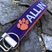 Clemson Wristlet Keychain Approved Crafter License Holder - Etsy