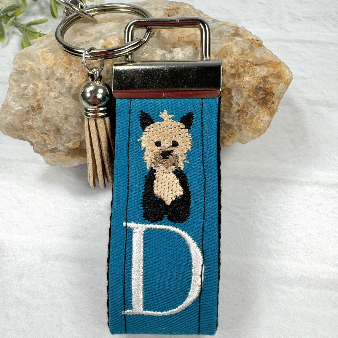 Handmade Yorkie Keychain, Yorkie Mom, Yorkie Gifts, Pet Keychain, Dog ...