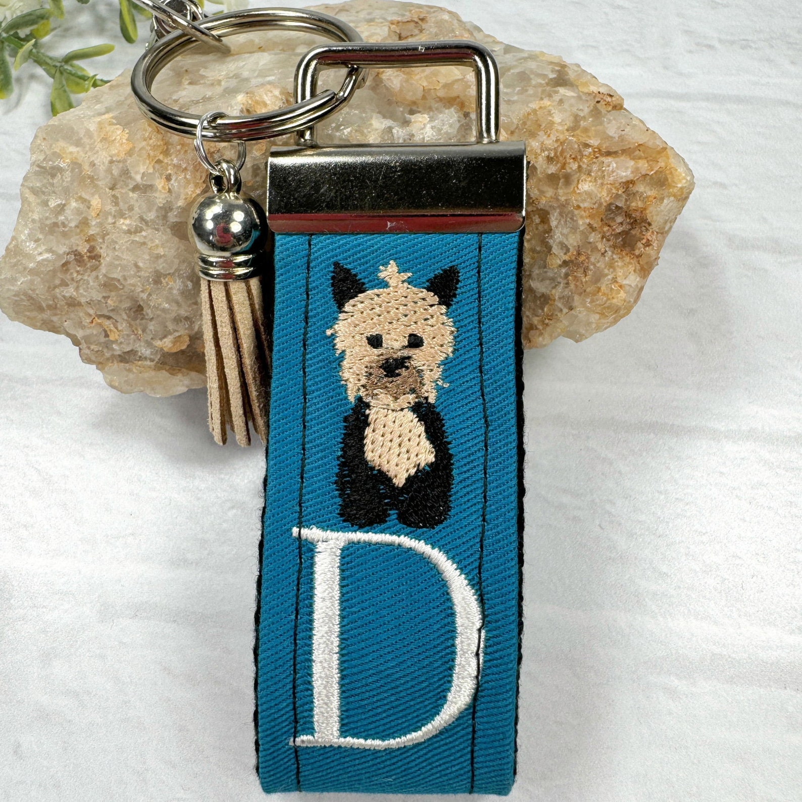 Handmade Yorkie Keychain, Yorkie Mom, Yorkie Gifts, Pet Keychain, Dog ...