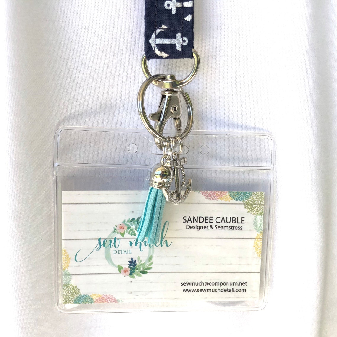 Christmas Lanyard With Snowflakes - Etsy
