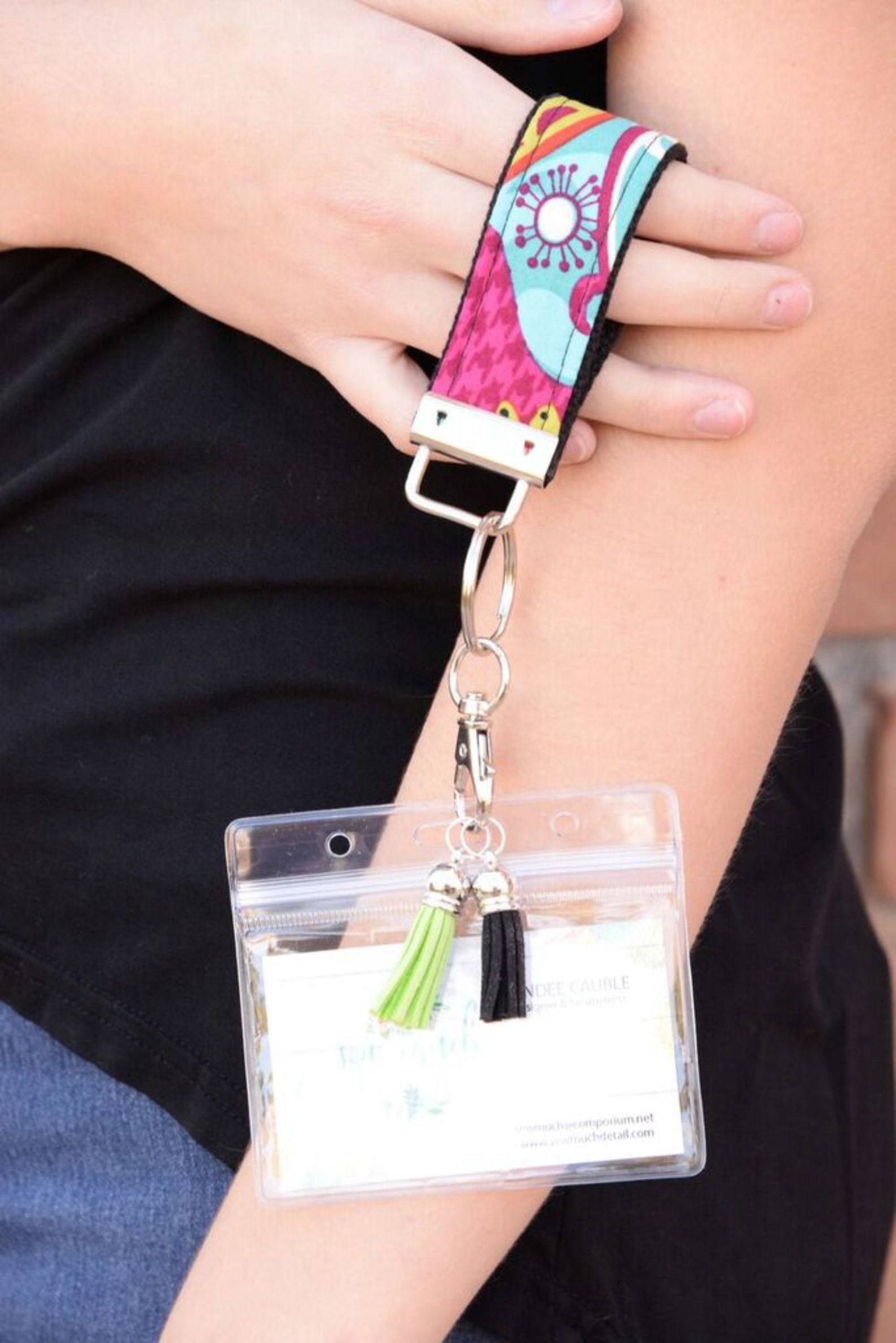 Handmade Four Leaf Clover Keychain Embroidered Keychain - Etsy