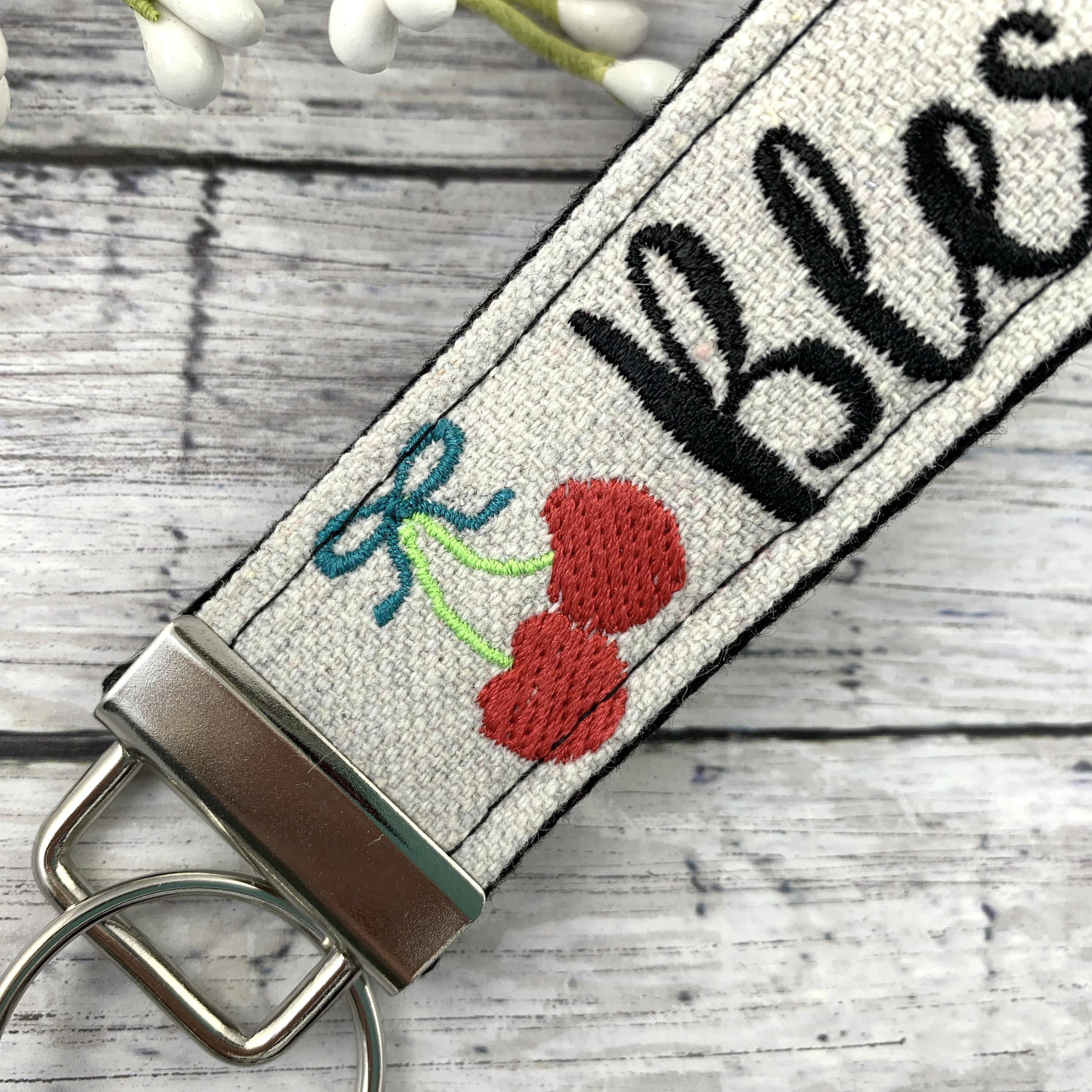 Blessed Wristlet Keychain Wrist Keychain for Her Key Fob | Etsy