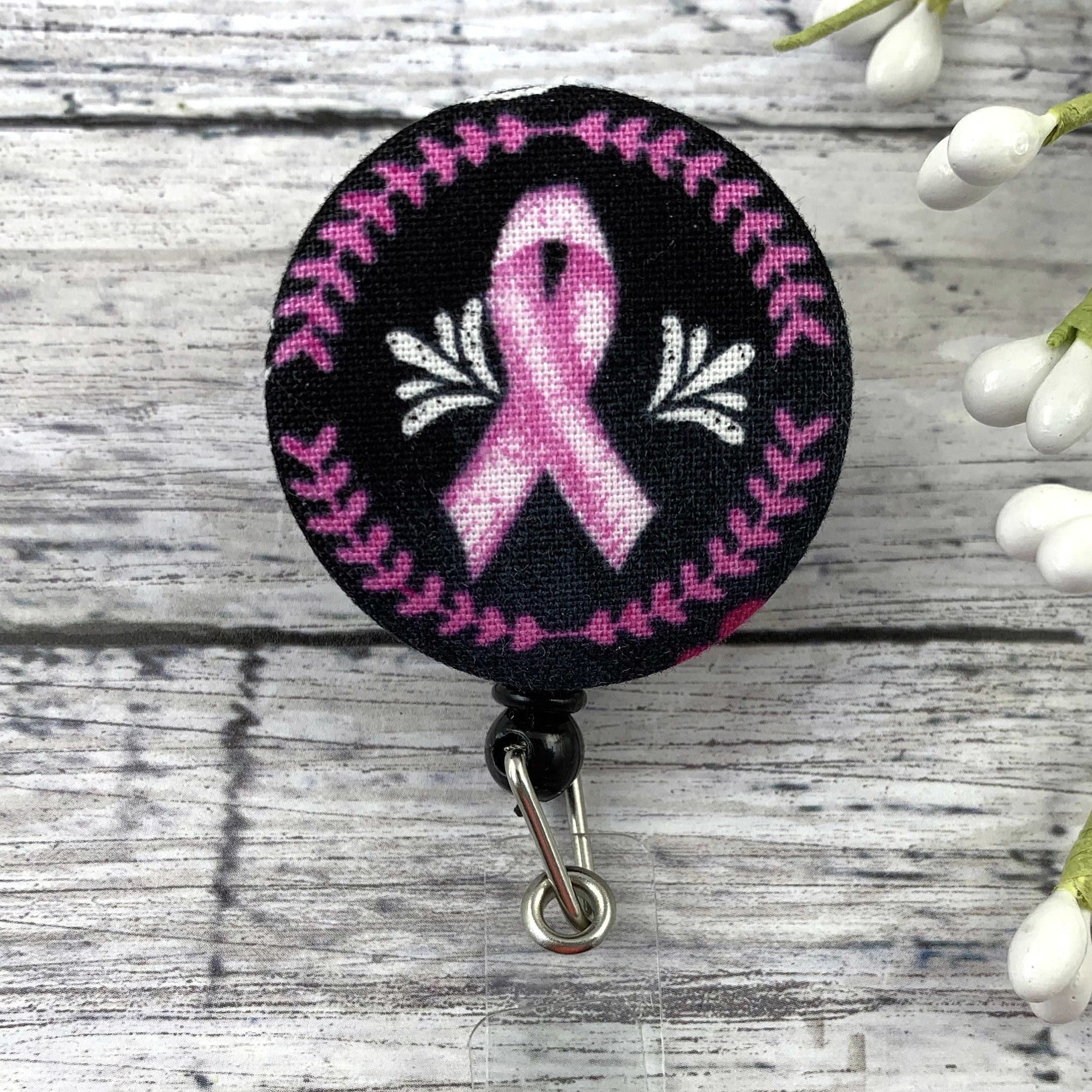 Cancer Ribbon Badge Reel Oncology Nurse Oncology Badge Reel | Etsy