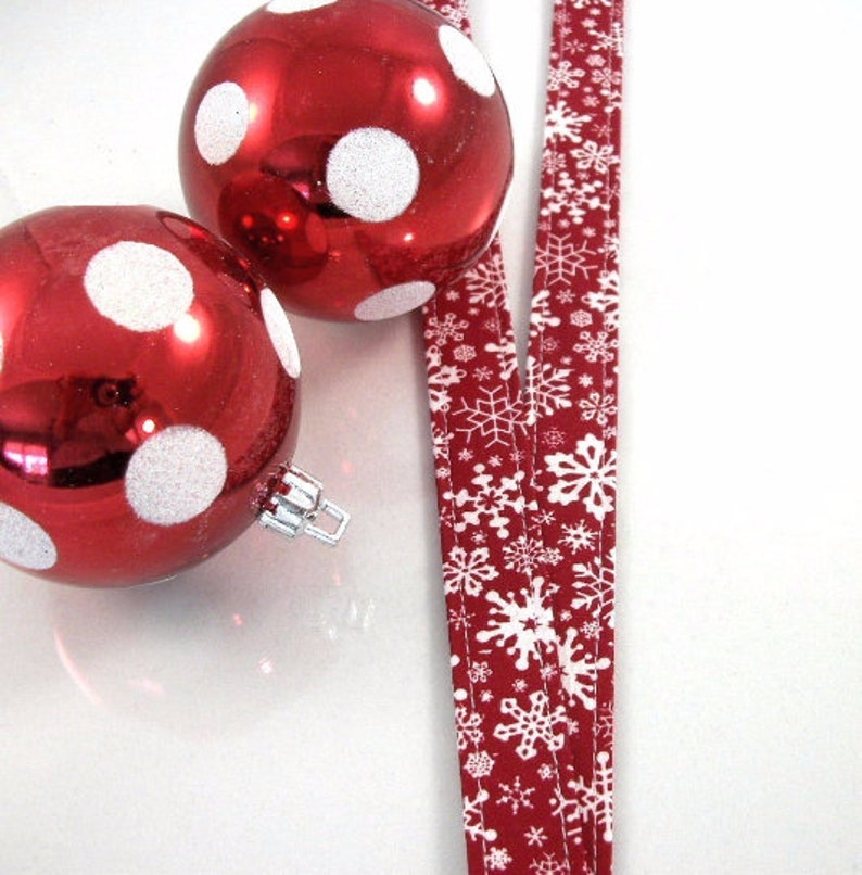 Christmas Lanyard With Snowflakes - Etsy