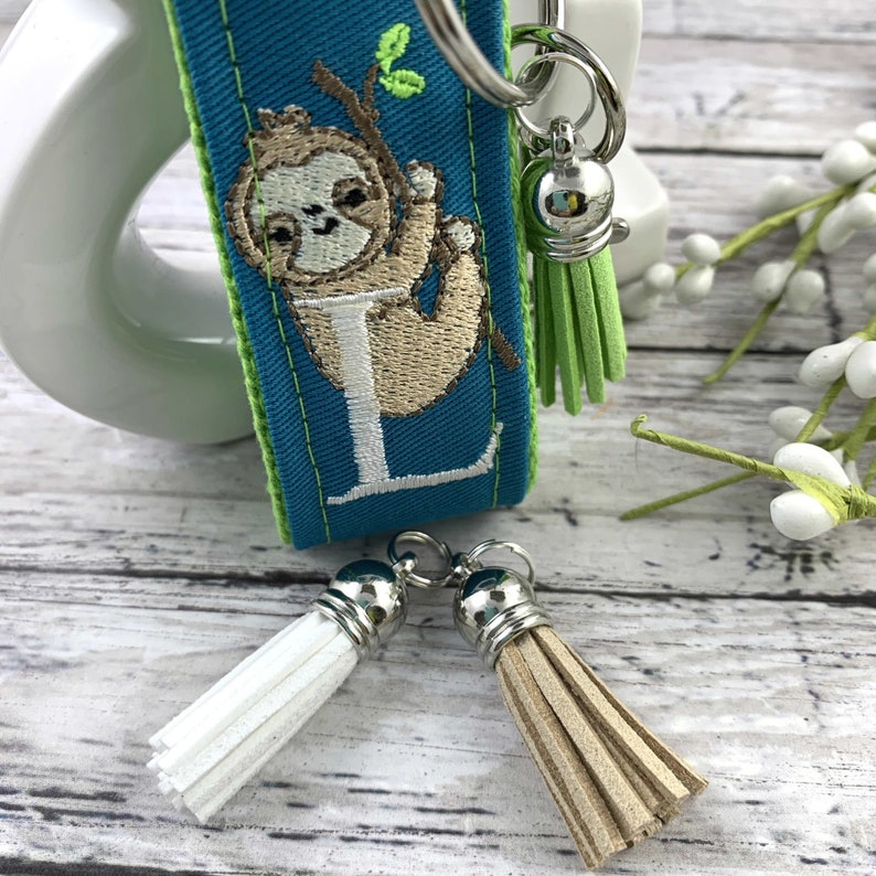 Handmade Sloth Keychain Sloth Gifts Sloth Gift Popular | Etsy