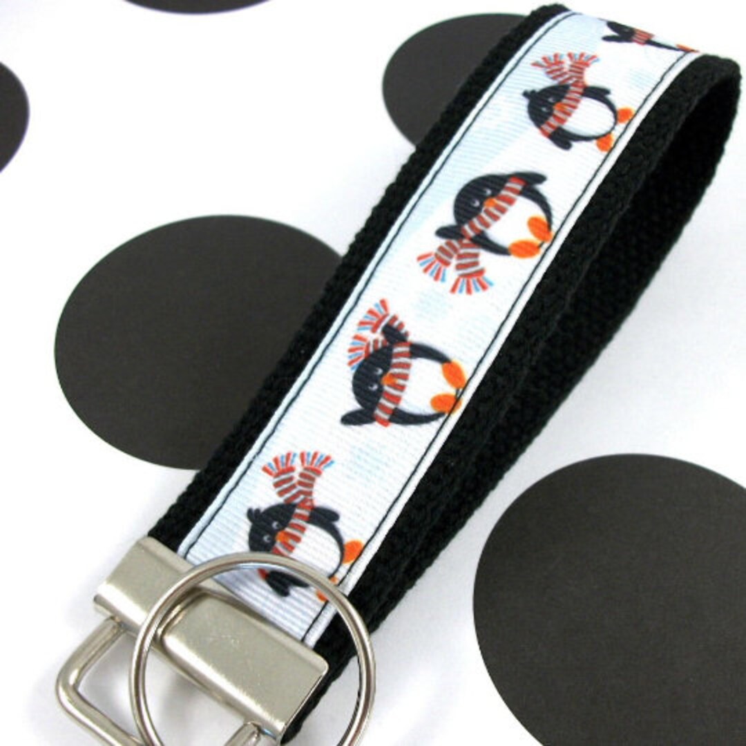Handmade Penguin Ribbon Keychain, Preschool Teacher Gifts, I Miss You ...