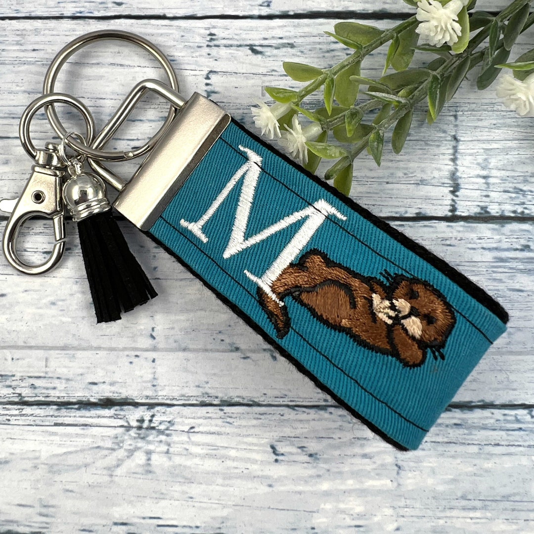 Otter Keychain, Otter Gift, Mini Keychain, Popular Right Now ...