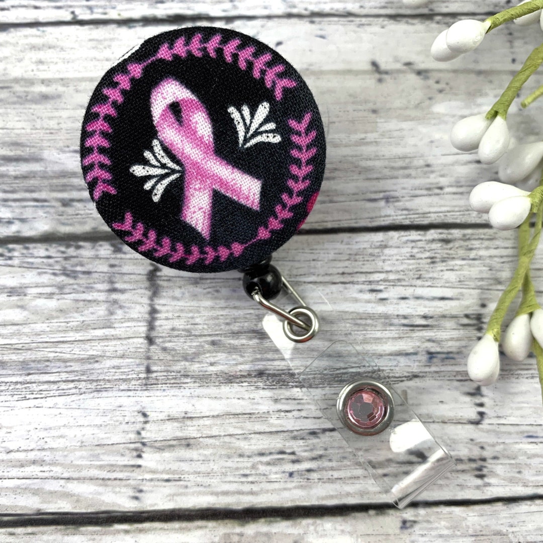 Cancer Ribbon Badge Reel, Oncology Nurse, Oncology Badge Reel, Chemo ...
