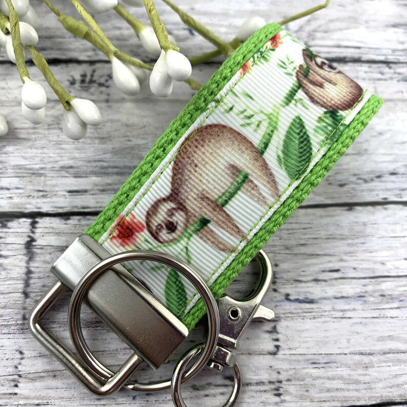 Handmade Sloth Keychain Sloth Gifts Popular Right Now Sloth - Etsy