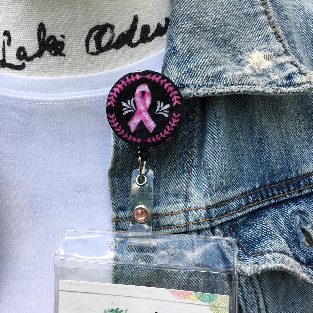 Cancer Ribbon Badge Reel Oncology Nurse Oncology Badge Reel | Etsy