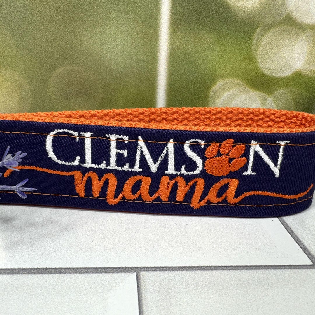 Clemson Mama Keychain, Approved Crafter License Holder, Clemson Gifts ...