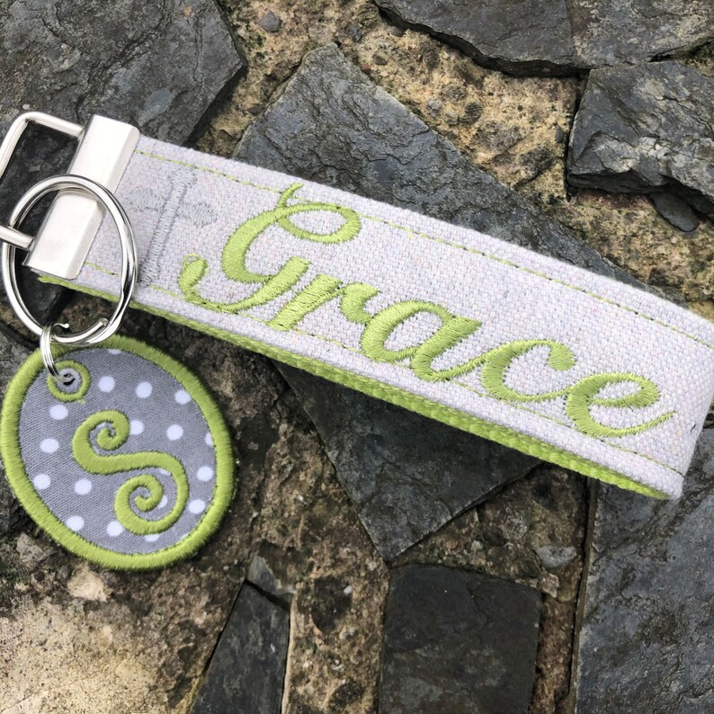 Grace Wristlet Keychain, Wrist Keychain for Her, Key Fob Wristlet ...