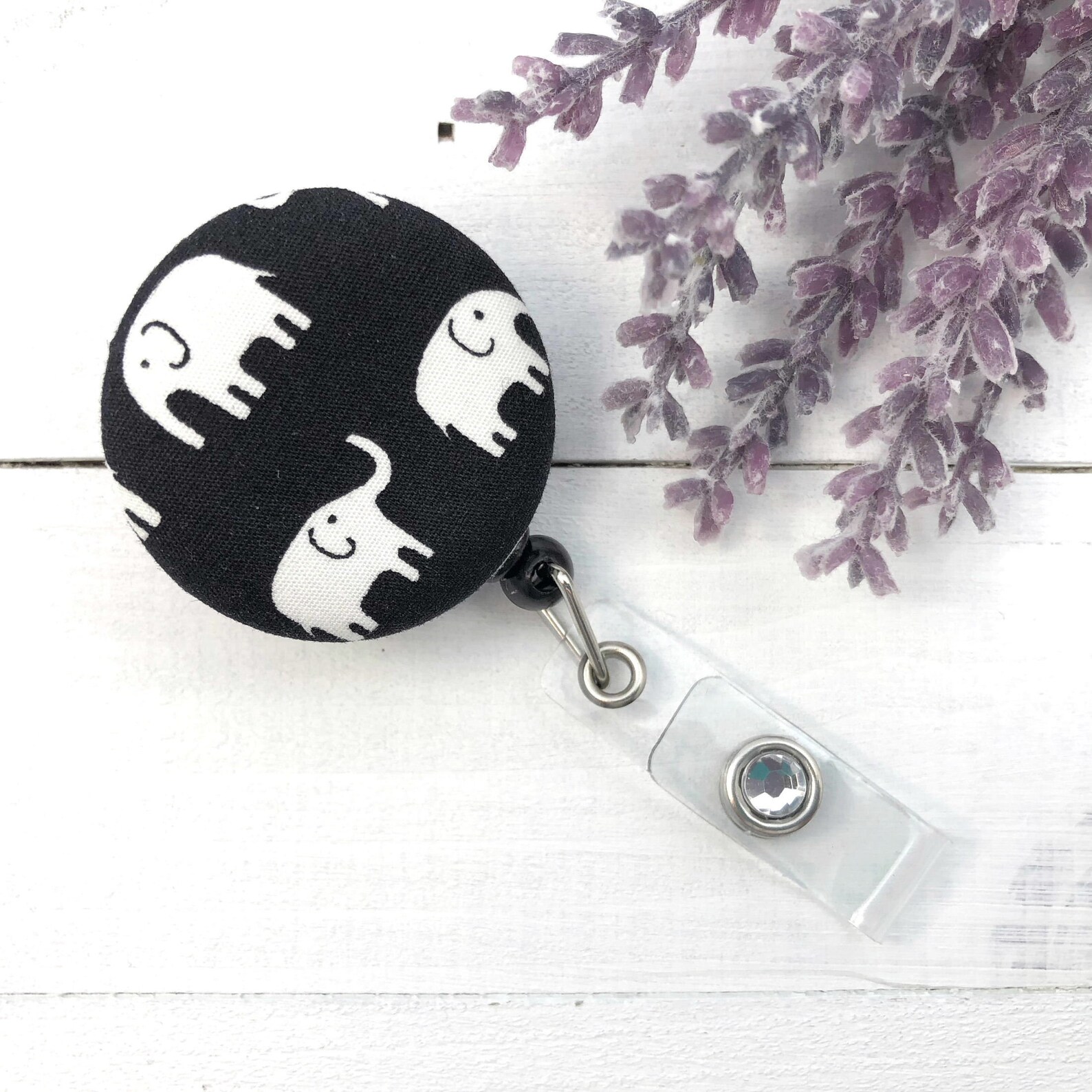 Cute Badge Reel Elephant Badge Reel Nurse Badge Reel - Etsy