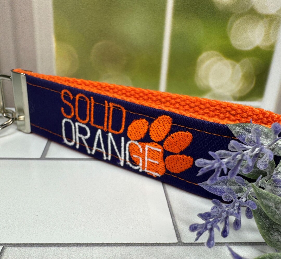 Clemson Keychain, Approved Crafter License Holder, Clemson Gifts ...