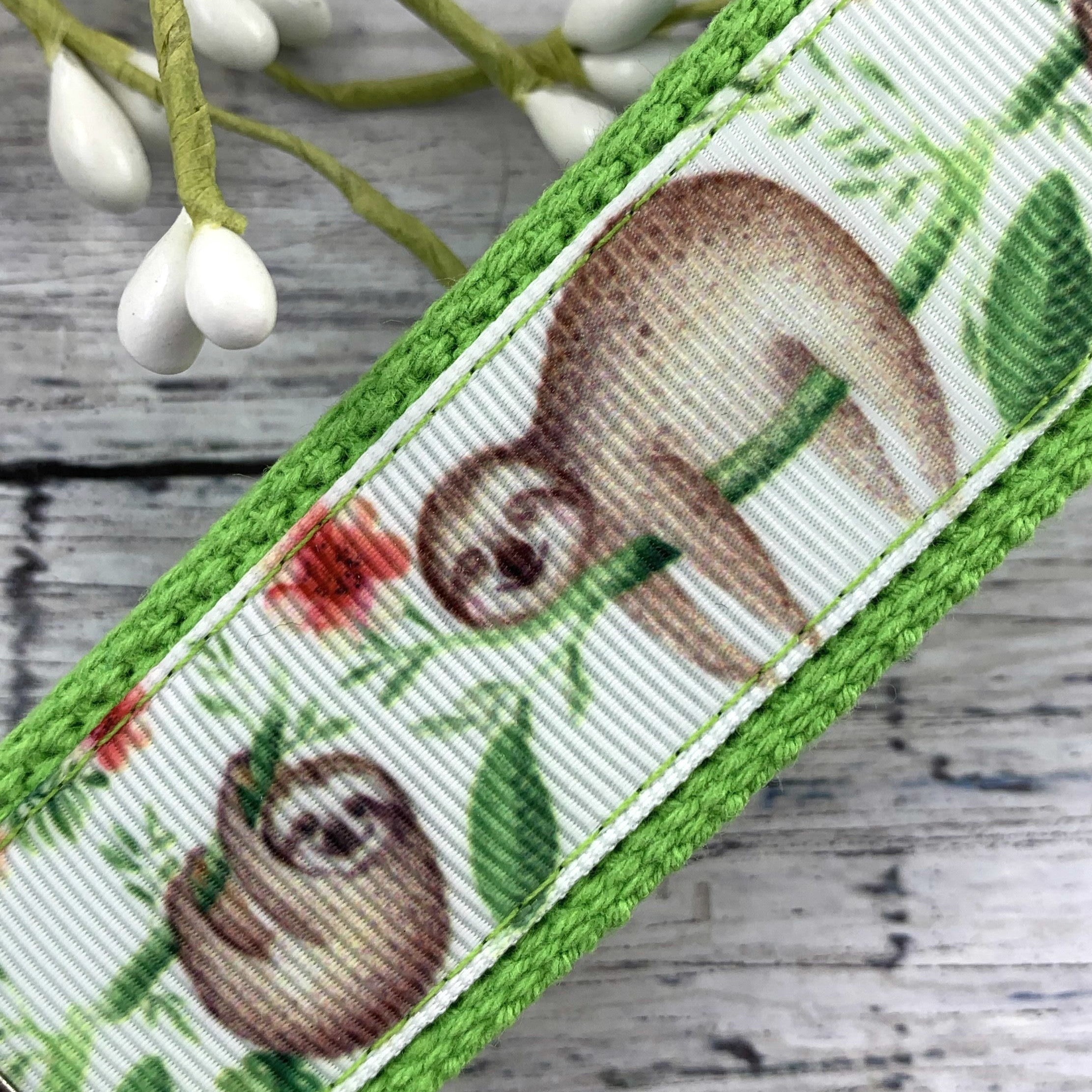 Handmade Sloth Keychain | Wristlet Keychain | Sloth Gifts | Best Seller ...