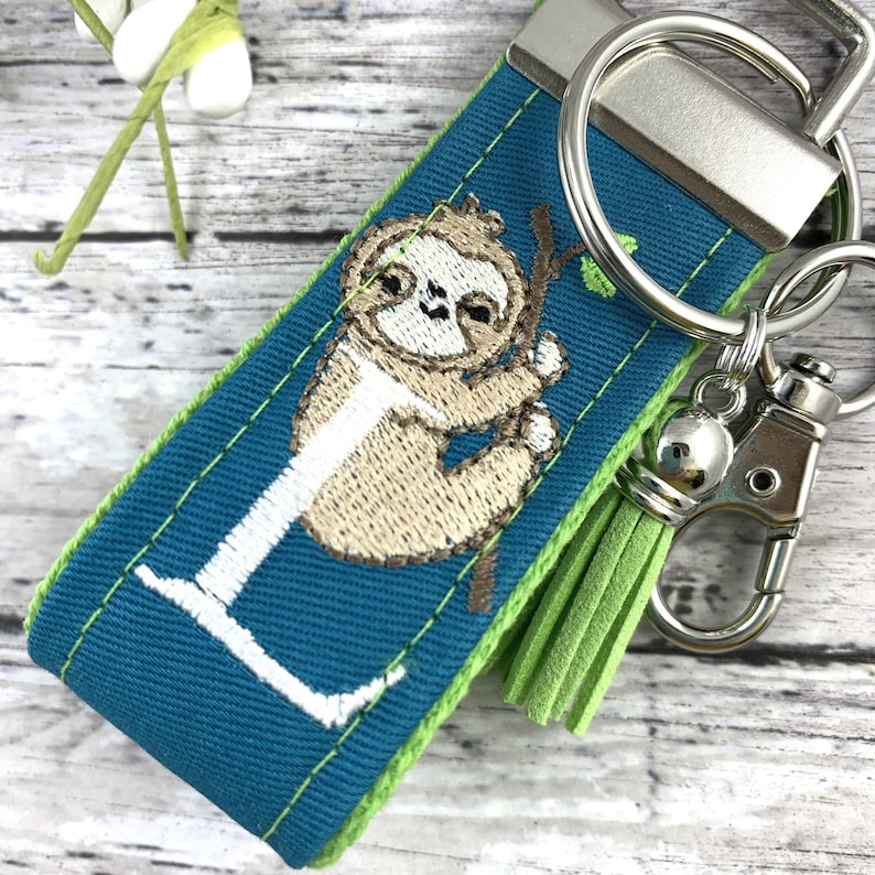 Handmade Sloth Keychain Sloth Gifts Sloth Gift Popular | Etsy