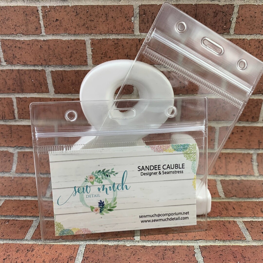 ID Badge Holder, Clear Plastic ID Card Holders, Horizontal or Vertical ...