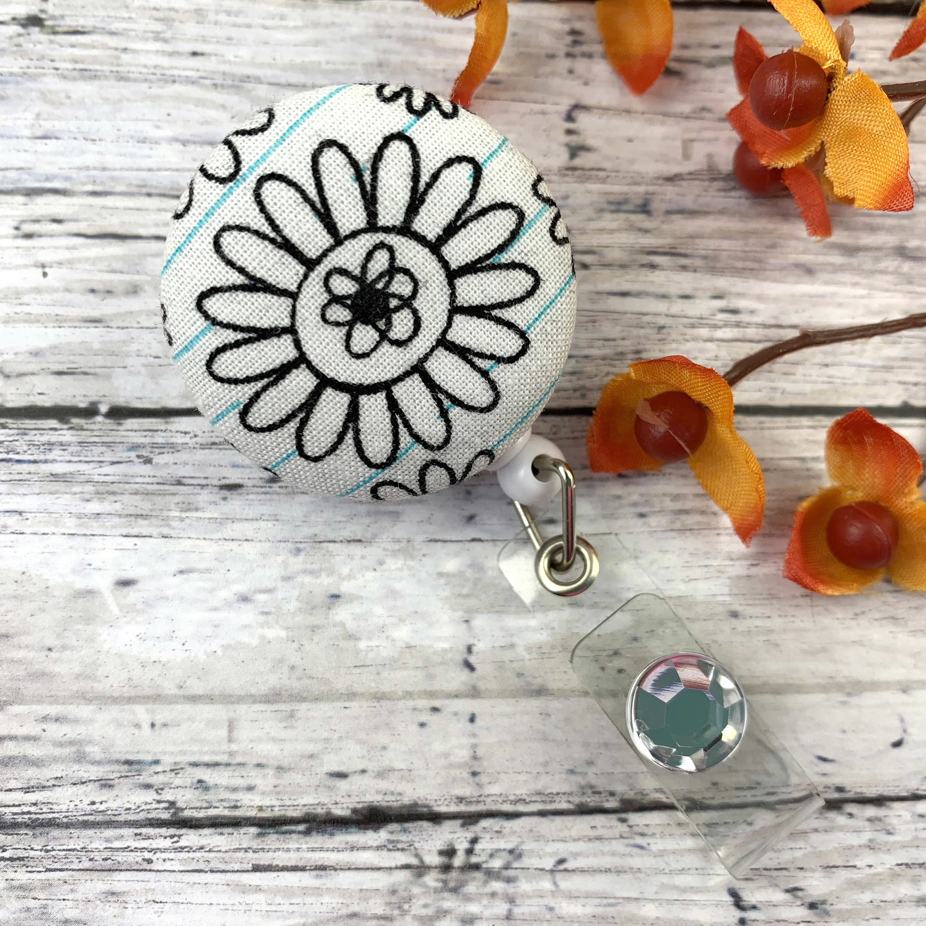 Daisy Badge Reel RN Badge Reel Popular Right Now Nursing - Etsy Canada